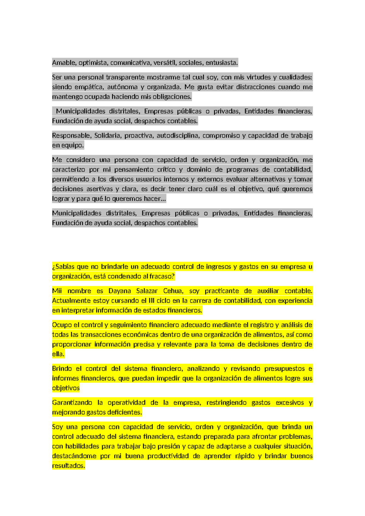 Amable - Ser una personal transparente mostrarme tal cual soy, con mis ...