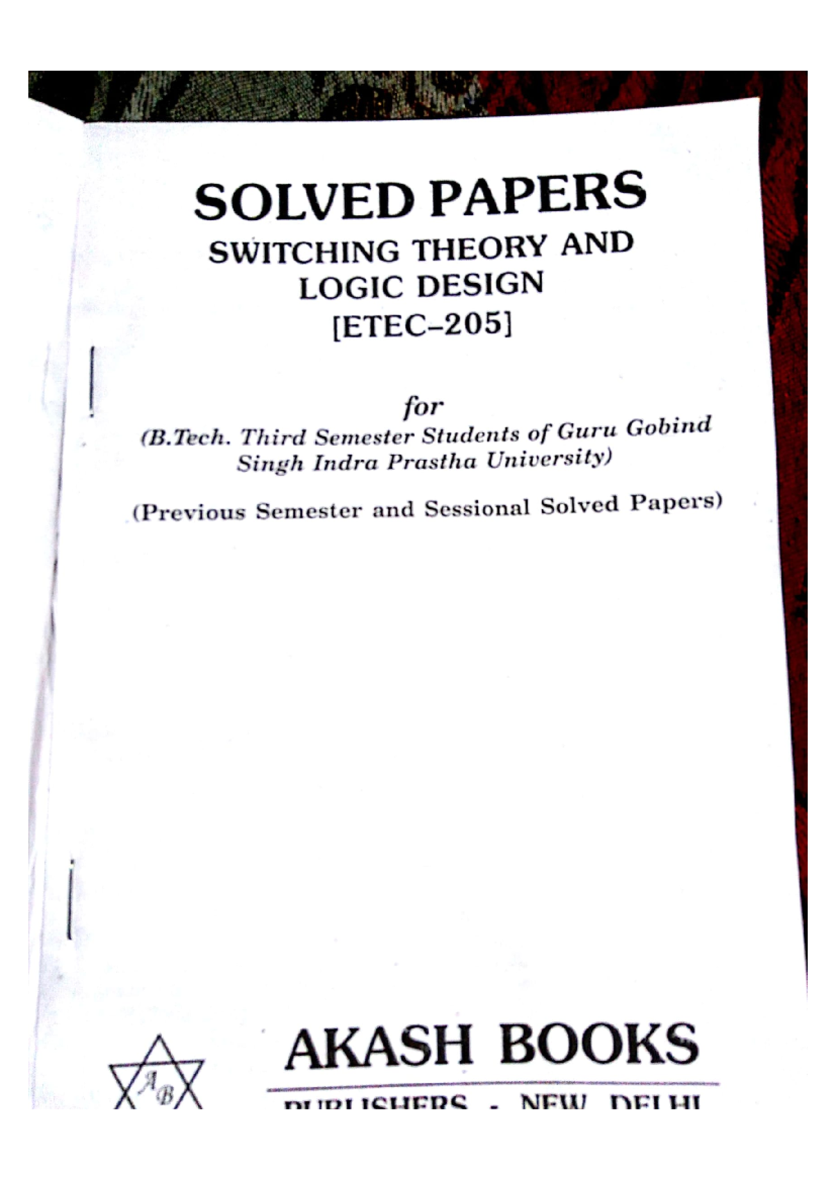 STLD Previous Years - btech - Studocu