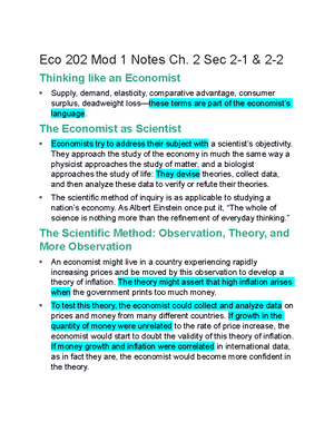 Week 8 Discussions ECO202/HUM200 - 8-1 Discussion: Challenges and ...