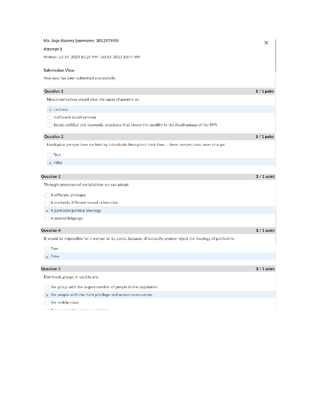 Wk5-Quiz - Weekly quiz - GNED-500 - Studocu