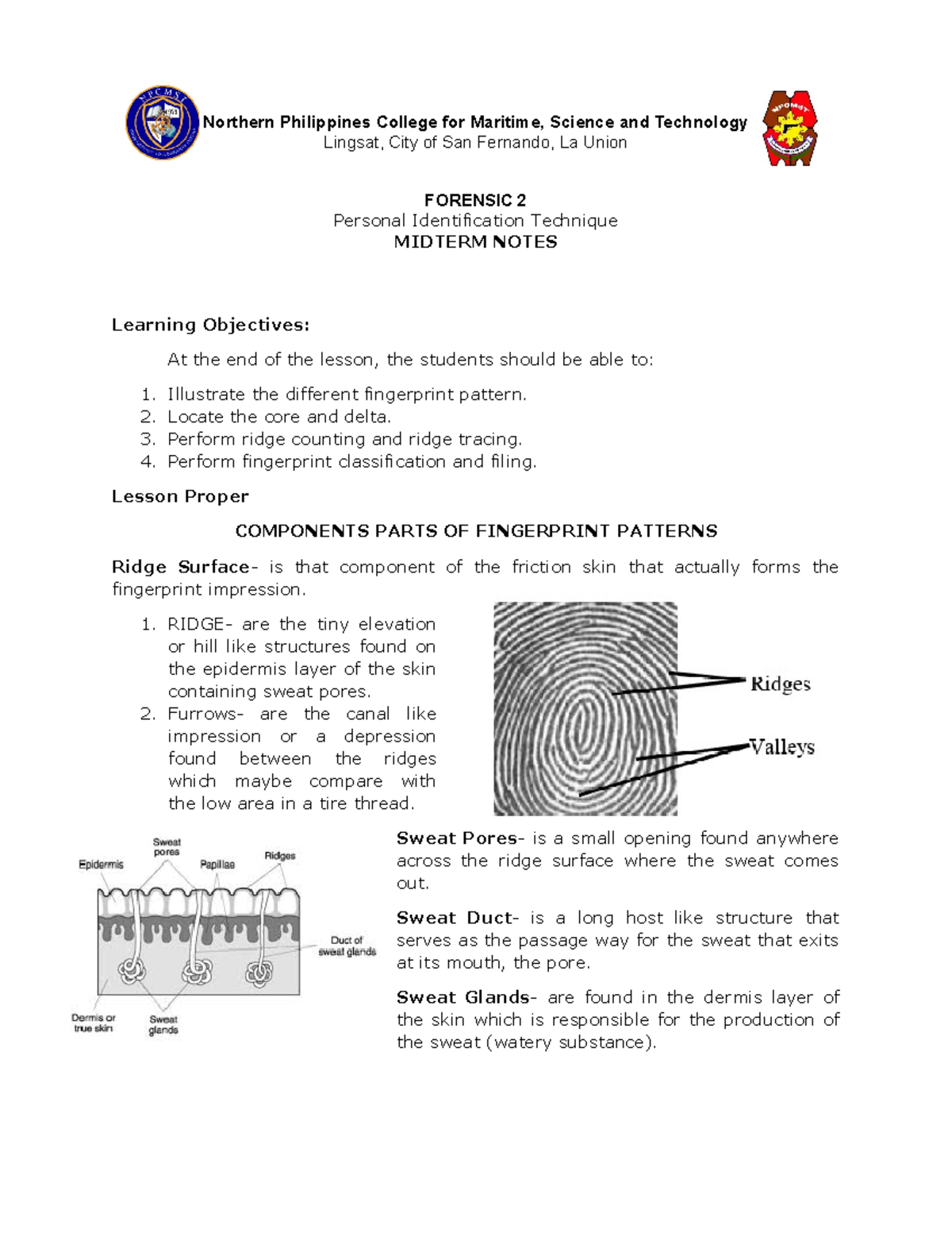Forensic%202%20Midterm%20Notes - conceptual framework - Studocu