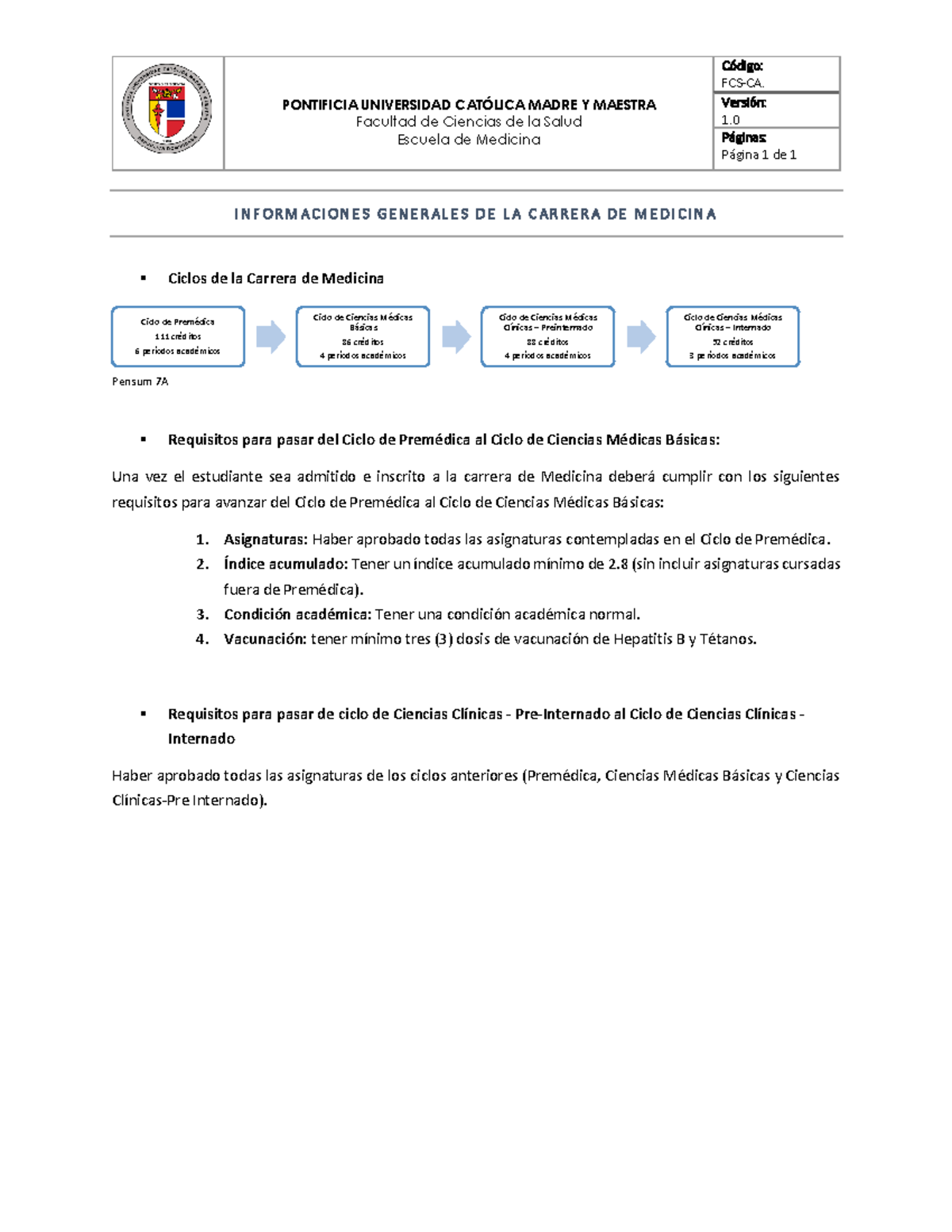 Informaciones-generales-medicina - PONTIFICIA UNIVERSIDAD CATÓLICA ...