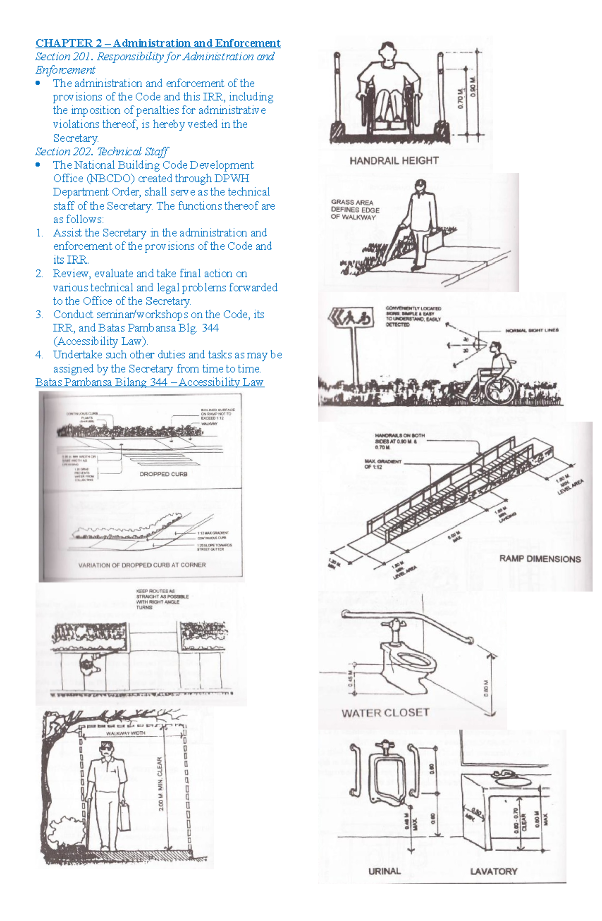 BSD reviewer papasa ako - CHAPTER 2 – Administration and Enforcement ...