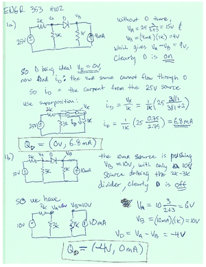 Engr353 hw3 p2 soln fa16 - ENGR 353 HW3 Part 2 AC Analysis of Diodes Fall 2016 Due: Wednesday 1 ...