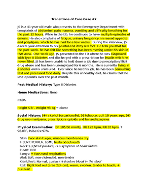 Constipation Case - case study example for my group - Today’s Date: 3 ...