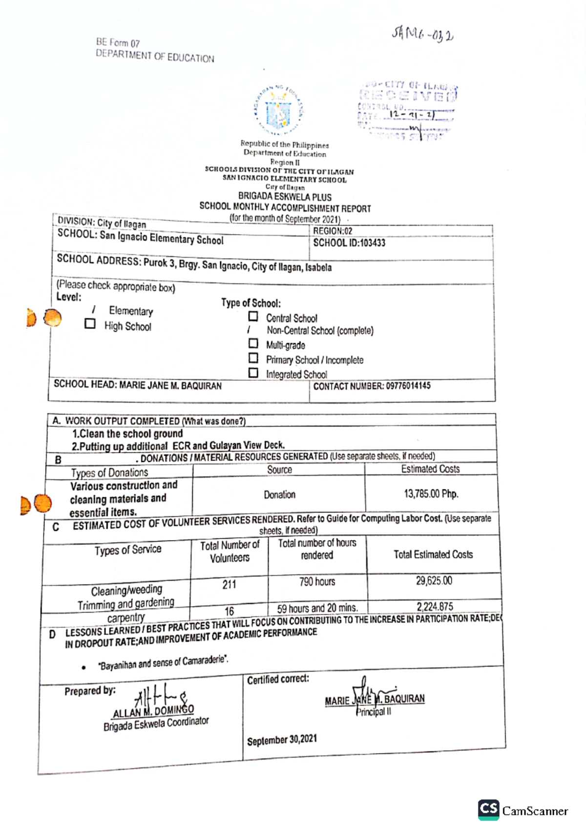 Cam Scanner 05 22 2023 14 - elementary education - Studocu