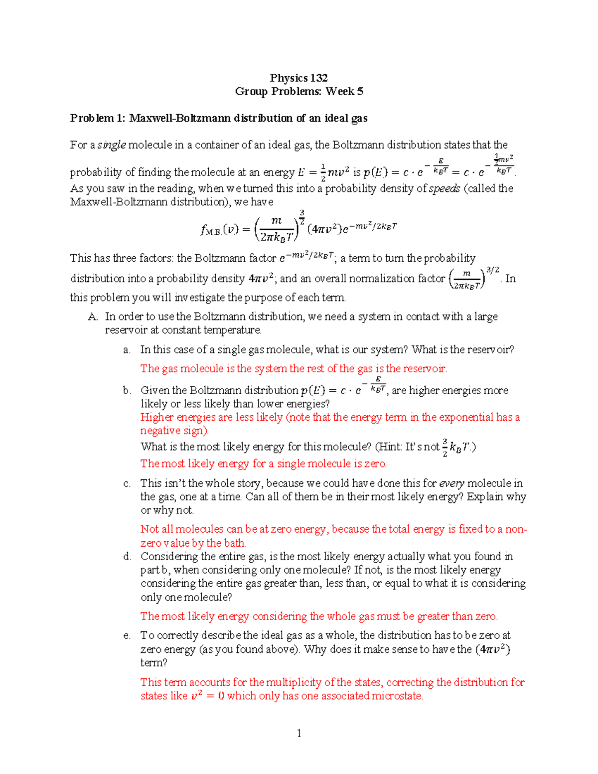 GP Week 5 Solutions - group problem notes - Physics 132 Group Problems ...
