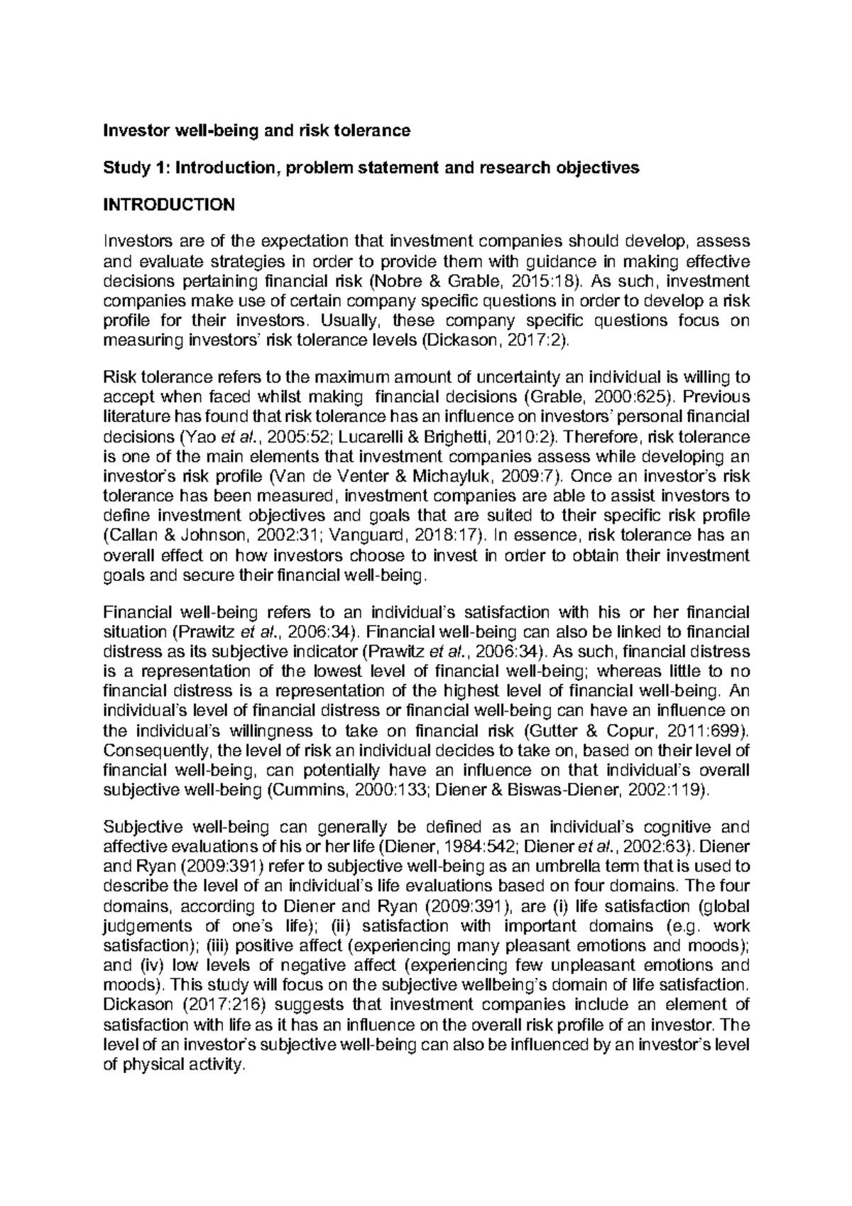 Problem+statement+examples - Investor well-being and risk tolerance ...