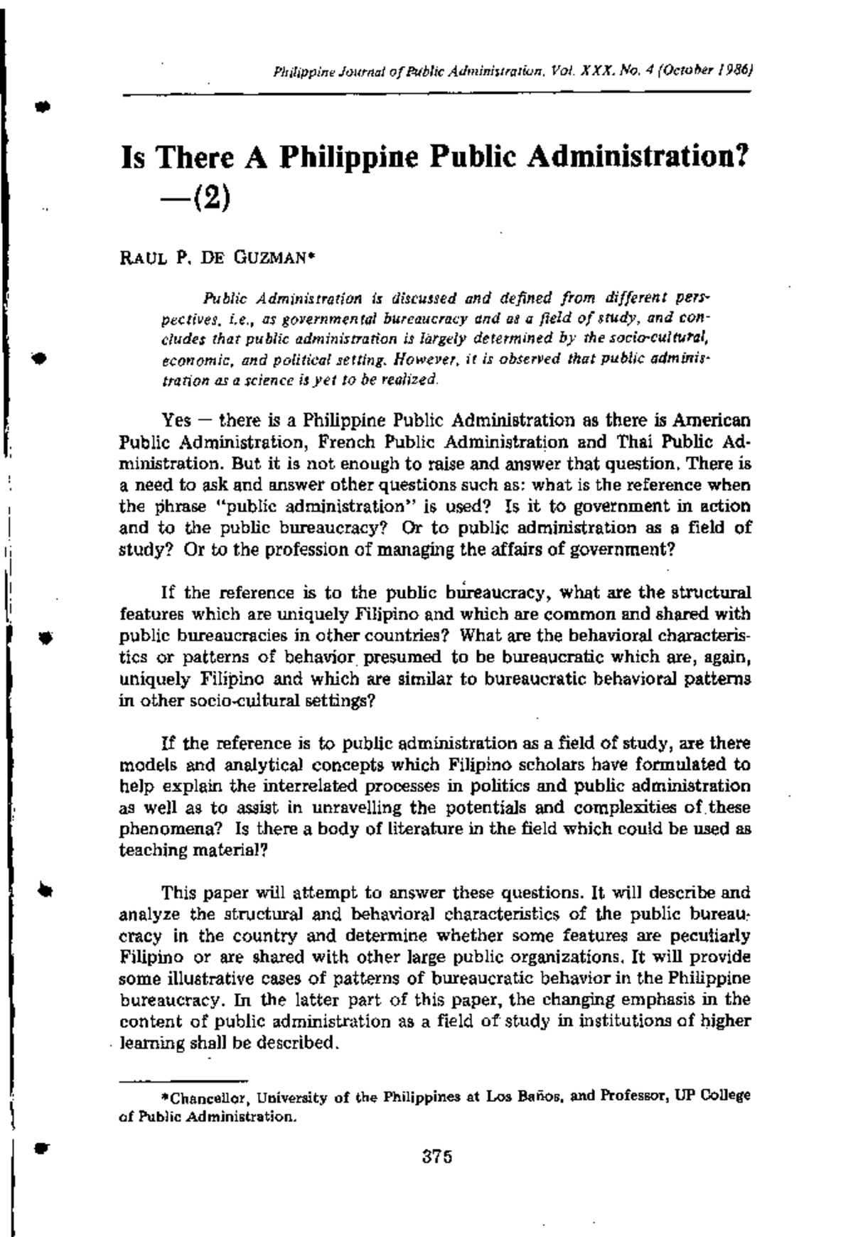 12 Is There A Philippine Public Administration-2 - Philippine Journal of Public Administration ...