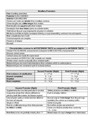 4-Anatomical Landmarks - Distinguish the different surfaces of a tooth ...