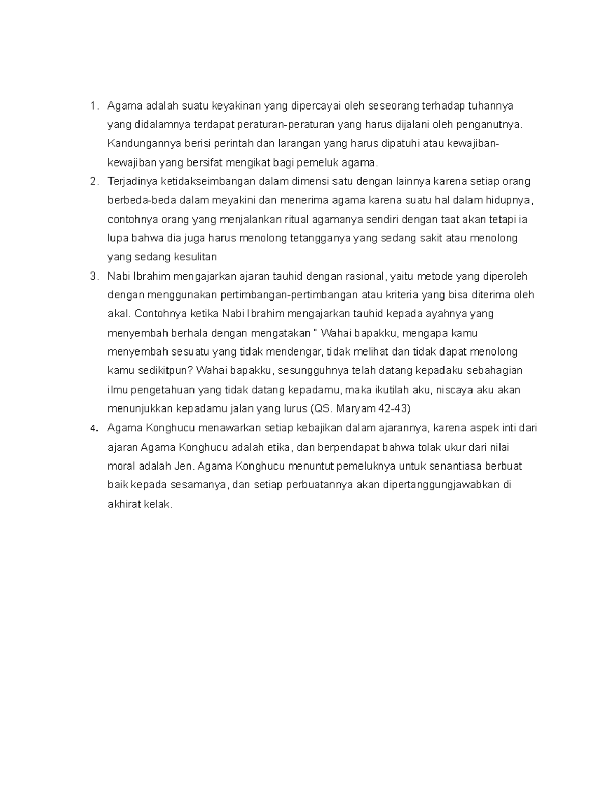 Catatan 2 Sejarah Agama - Agama adalah suatu keyakinan yang dipercayai ...