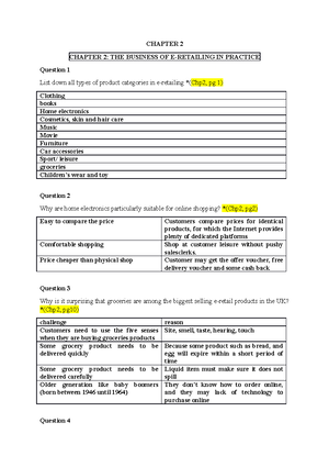 Tutorial 9 - good luck - TUTORIAL 9 CHAPTER 9: E-MALLS Question 1 pg1 line 1- Define multiple ...