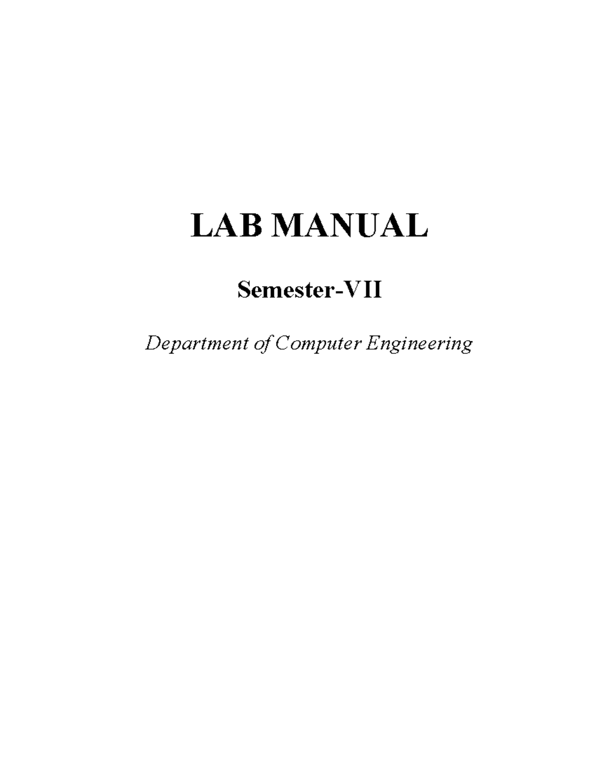 New sc lab 2016 - YFTXDFIOGFUF - LAB MANUAL Semester-VII Department of ...