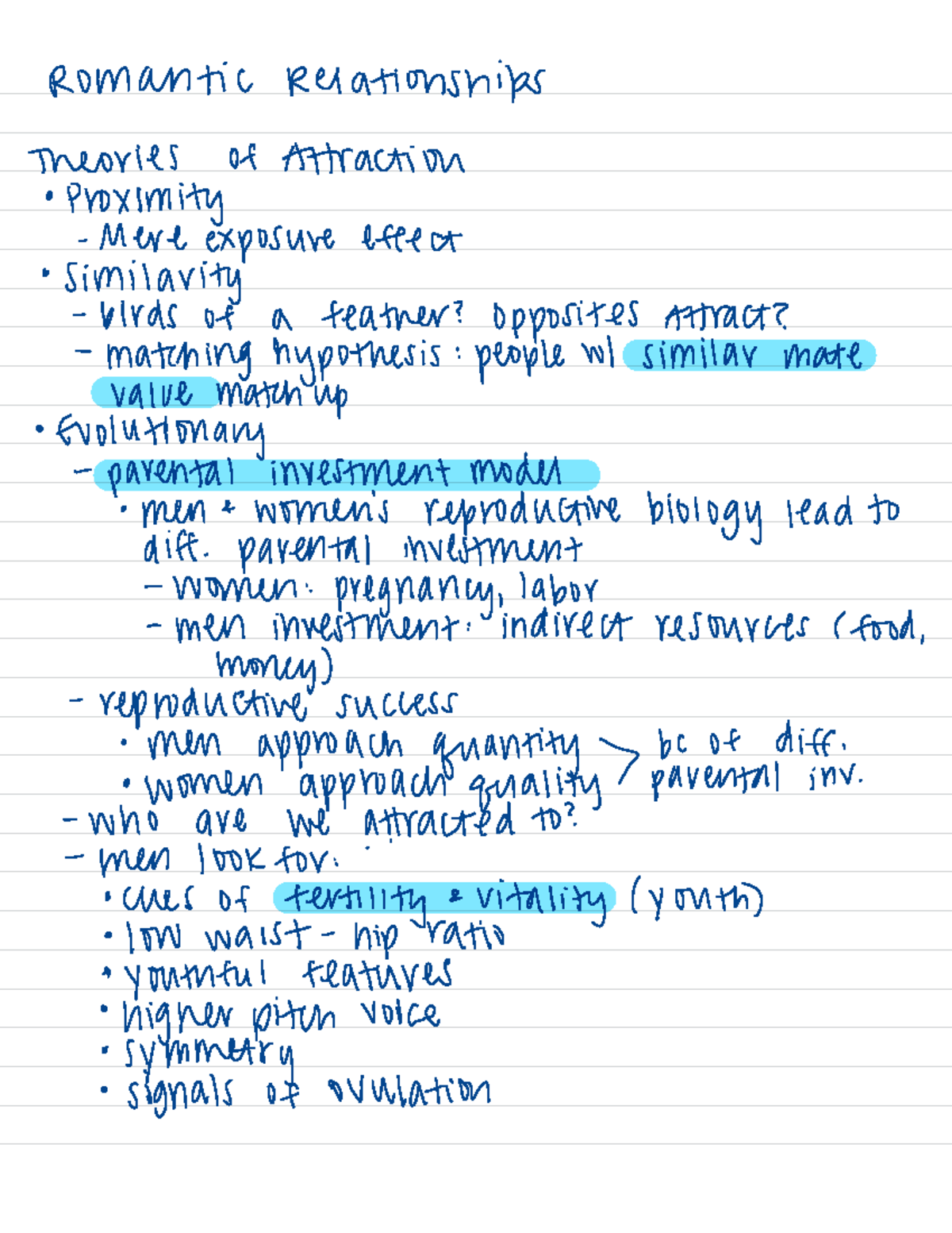 Social Psychology (SOP 3004) — Romantic Relationships - Romantic ...