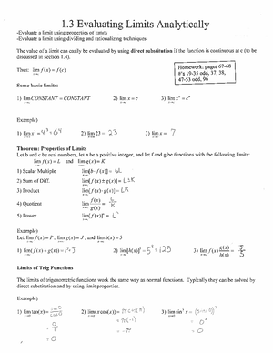 Section 2 - One-Sided Limits - Section 2 : One-Sided Limits In the ...