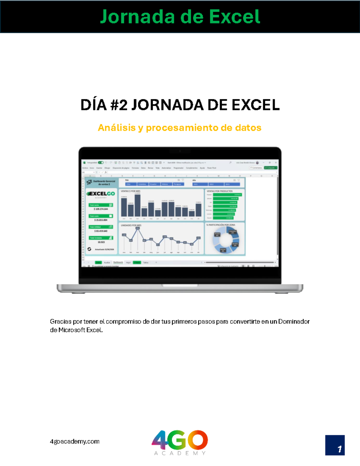 Ea9 Guia Jornada De Excel Dia 2 4 Goacademy 4goacademy DÍa 2