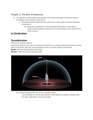 Chapter 1 - Science of the uni 1= nature of astronomy Astronomy means ...