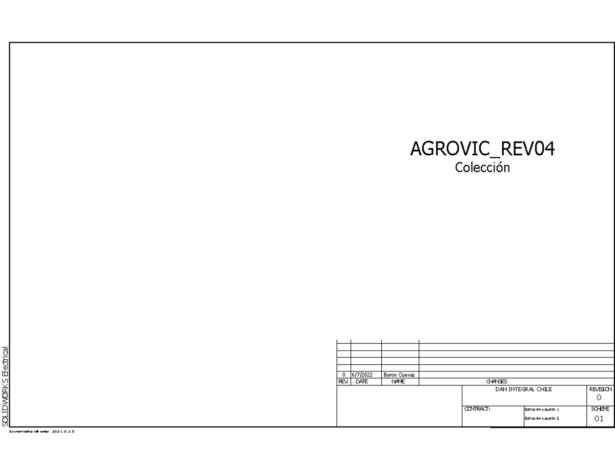 Planos - REV. DATE NAME CONTRACT: CHANGES Document realized with ...
