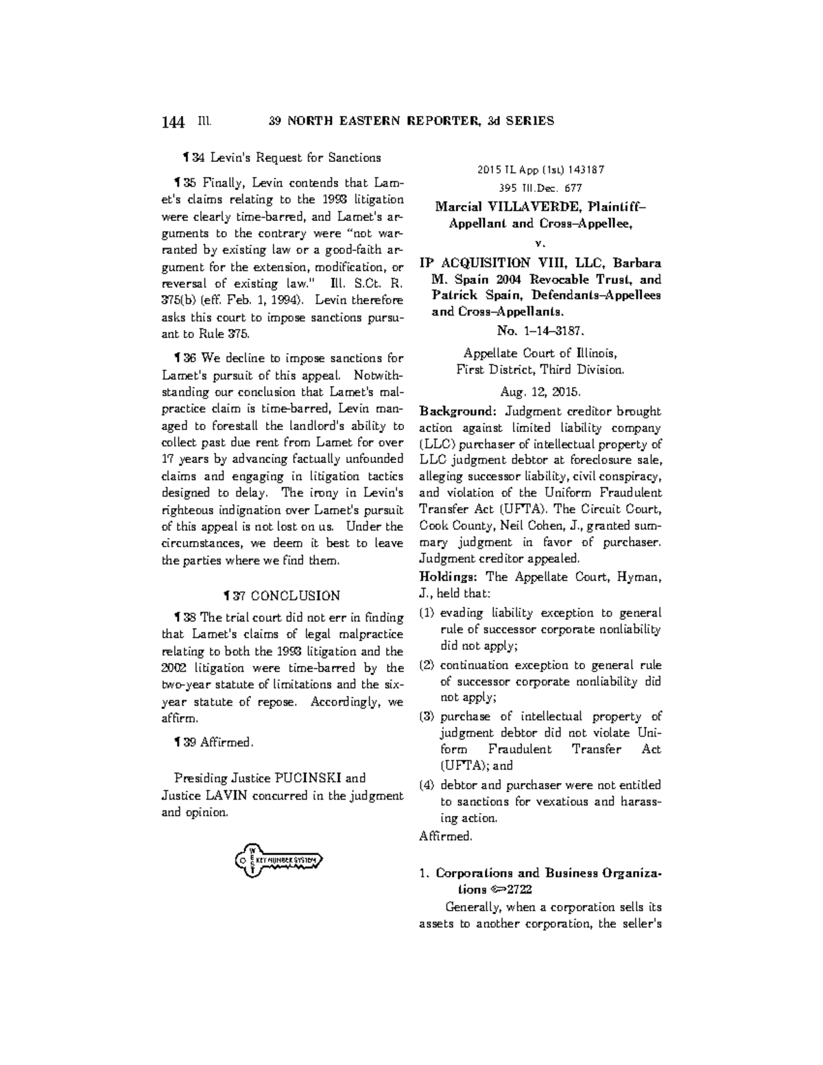 39 N.E.3d 144 - dsdloljkflsdkjf - 144 Ill. 39 NORTH EASTERN REPORTER ...