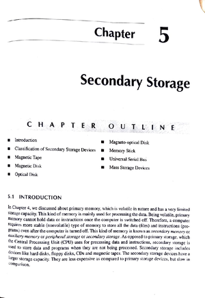 Icioa Chapter 3 Computer Architecture - Chapter 3 Computer Architecture CHA PTE R O UTLINE - Studocu