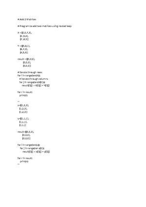 2020 BLS Answer Sheet - Bls - Python Programming - Student Answer Sheet ...