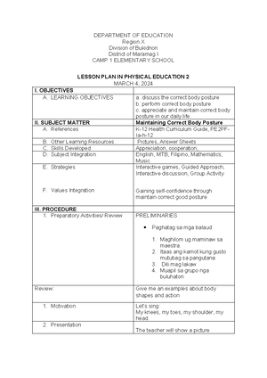 Science 3 - all about living and non-living things - LESSON PLAN IN ...