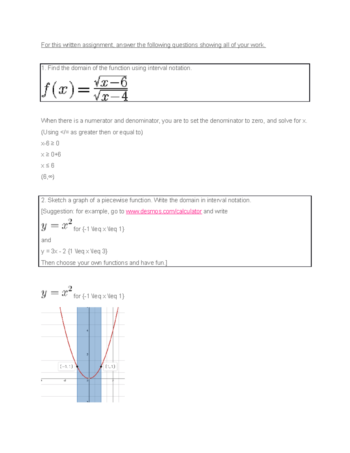 Week 1 Written Assignment - For this written assignment, answer the ...