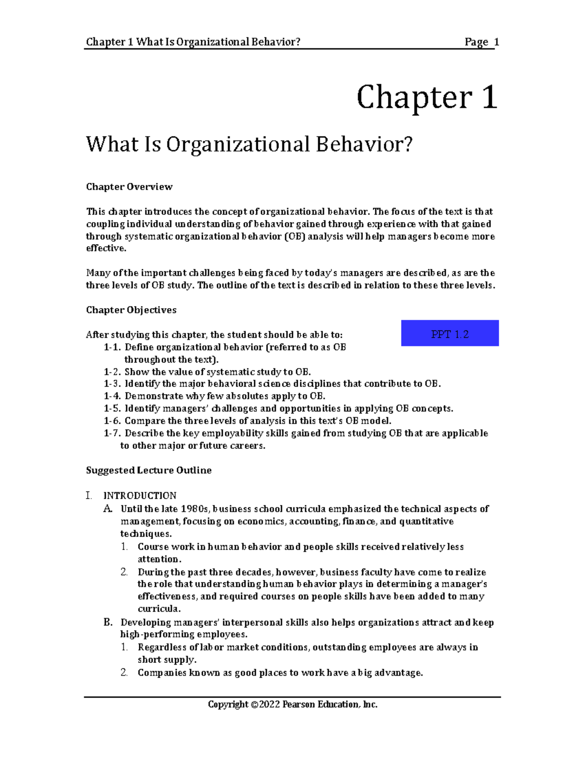 Robbins eob 15 im 01 - k.knll.nlknlkn - Chapter 1 What Is ...