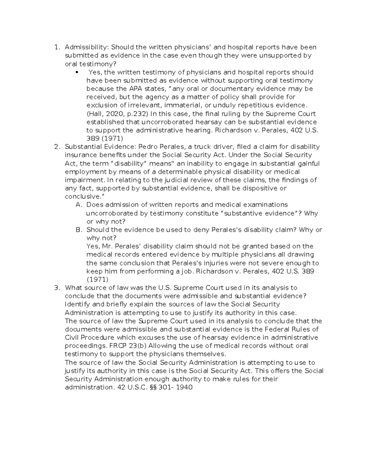 JUS-496 Mod Six Worksheet - Admissibility: Should the written ...