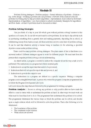 10 . 2019 May BE10105-G S - ktu qbank - Page 1 of 3 Reg No.:_______________ - Studocu