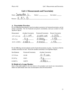 EMG I and II Lab Report - Electrical activity measured using ...