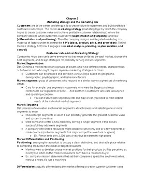 MRKT341 C8 Quiz - Chapter 8 quiz for Marketing 341 - Chapter 8 Product ...