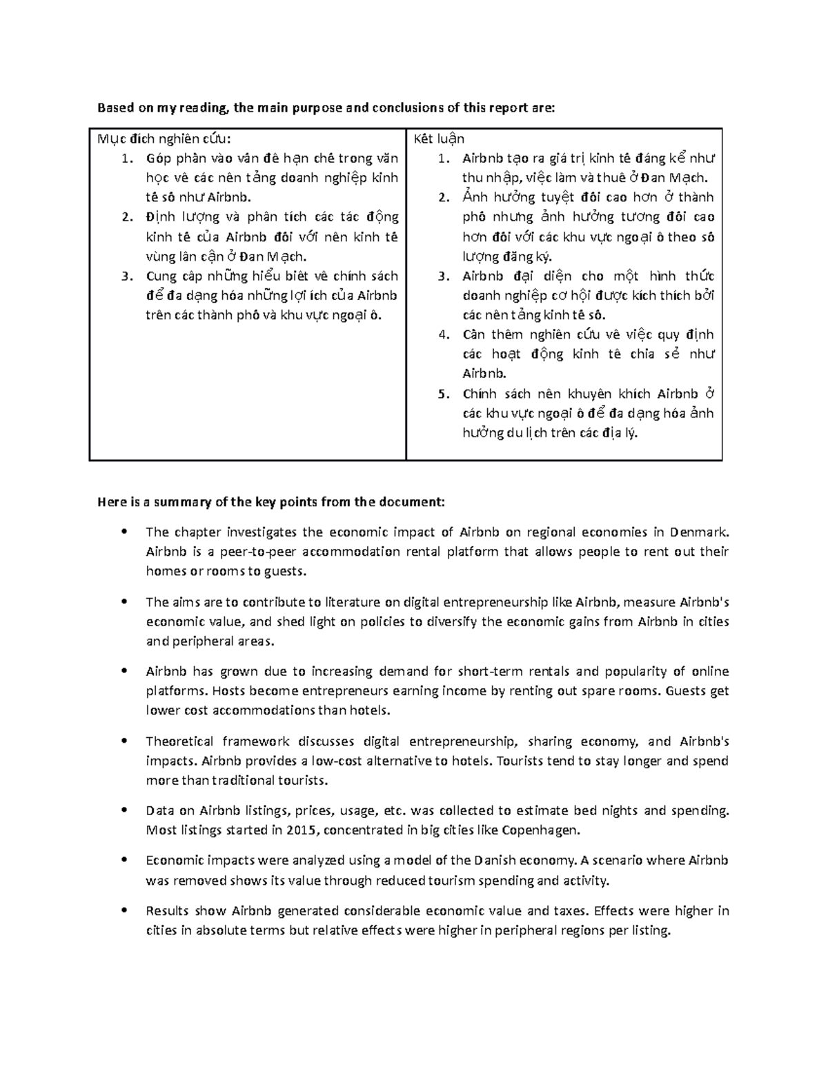 Recap Chương 6 - aaa - Based on my reading, the main purpose and ...