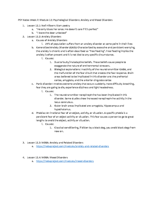 PSY Notes Wk2 Module 2 History and Research of Psychology - Reading ...