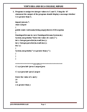 Watershed - Bachelor of Computer Applications - Studocu