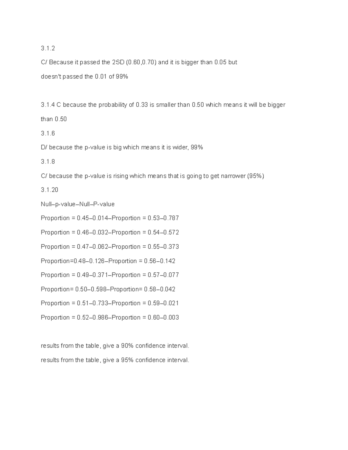 homework 4 of applied stats - 3. C/ Because it passed the 2SD (0,0) and ...