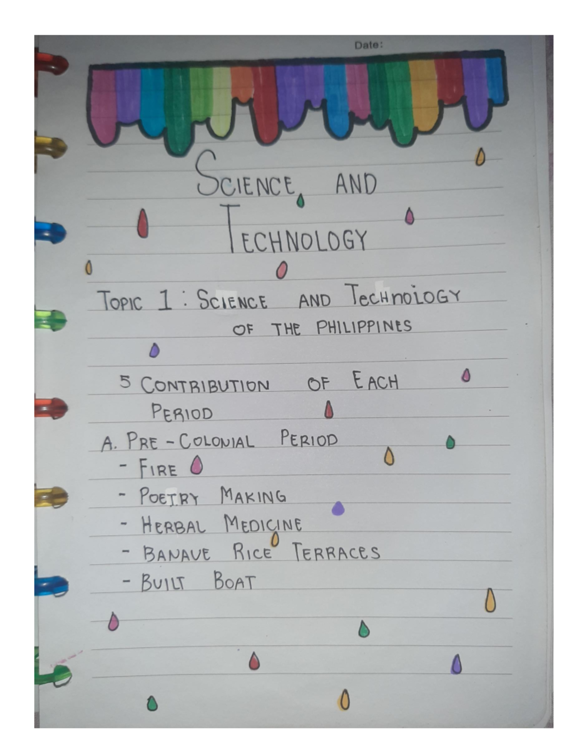 Almazan Christine JOY BPA 1E - Date: SCIENCE AND 0 TECHNOLOGY 0 0 TOPIC ...