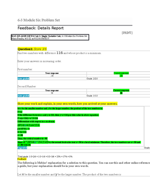 module 4 problem set - MAT225 - SNHU - Studocu