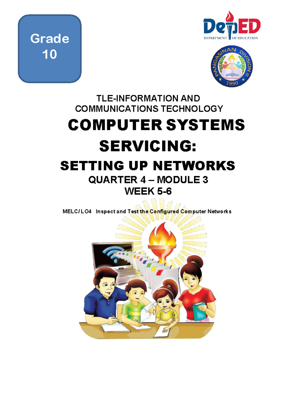 Computer Systems Servicing 10 Week5 6 Tle Information And Communications Technology Computer