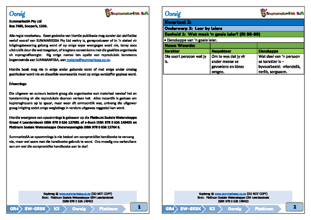 GR4 SW Geskiedenis PLAT K2 orzbcd - LIFE222 - Studocu