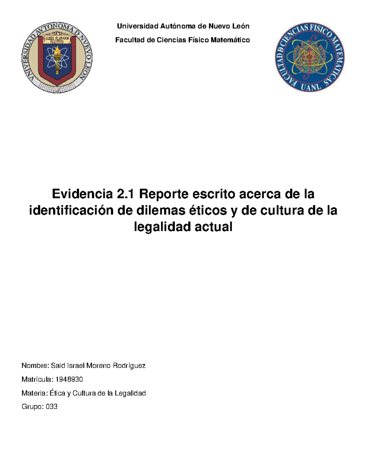 Morenorodríguez Ev2 Evidencia 2 1 Reporte Escrito Acerca De La