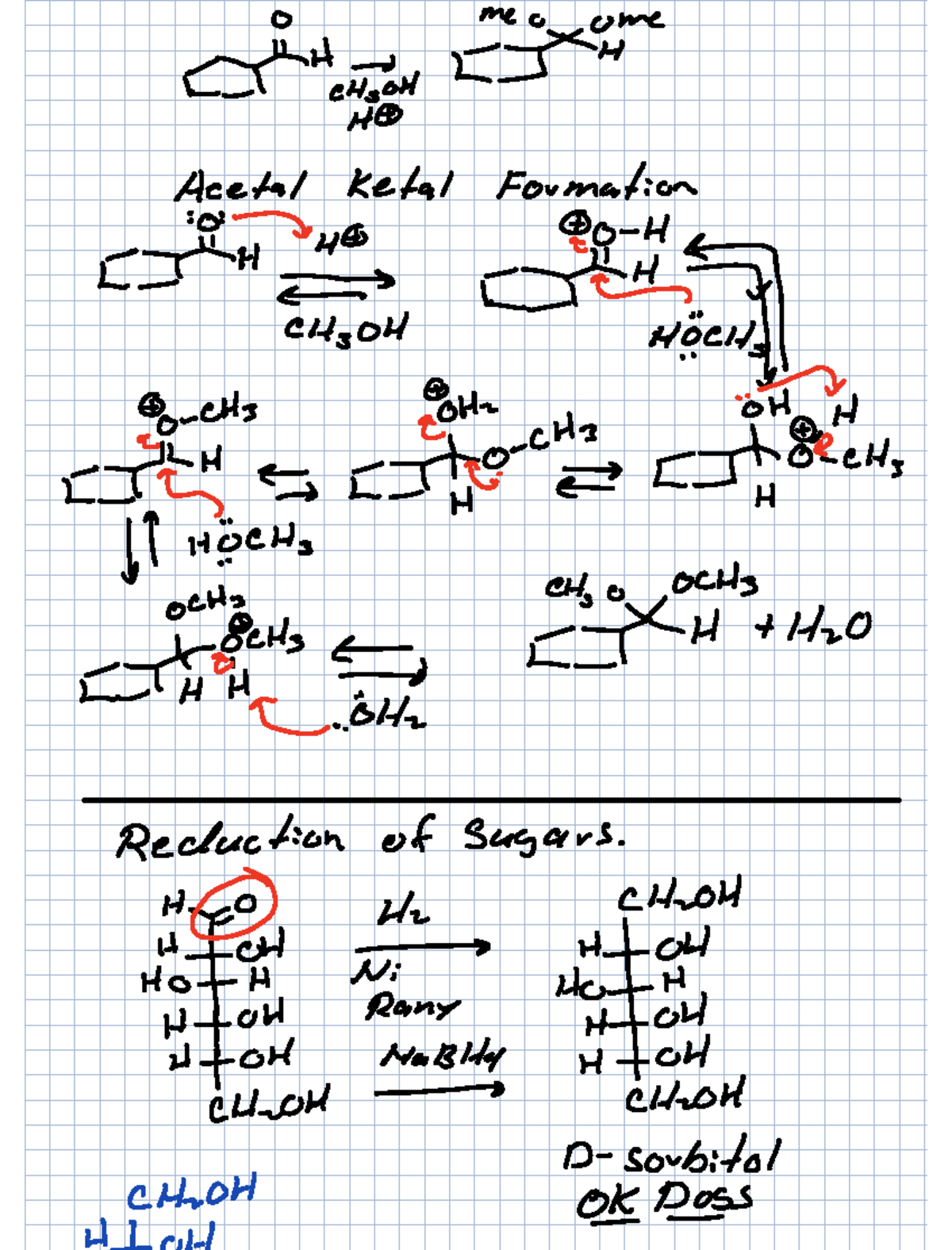 15th Lecture - Unit 1-4 - me c it FET CH OH H Acetal Ketal Formation g ...