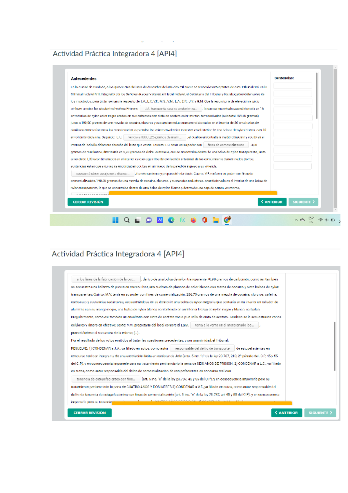 API 4 Narcocriminalidad - Studocu