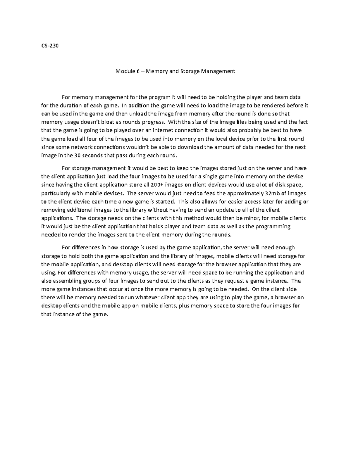 Module 6 Memory Management And Storage Management Cs Module 6 Memory And Storage