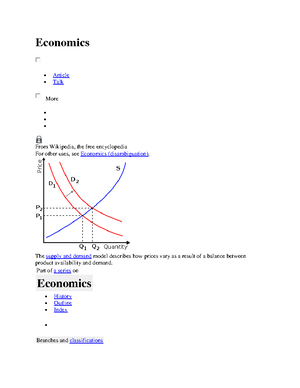 Fundamentals Of Microeconomic Theory Module No and Title Module 21 ...