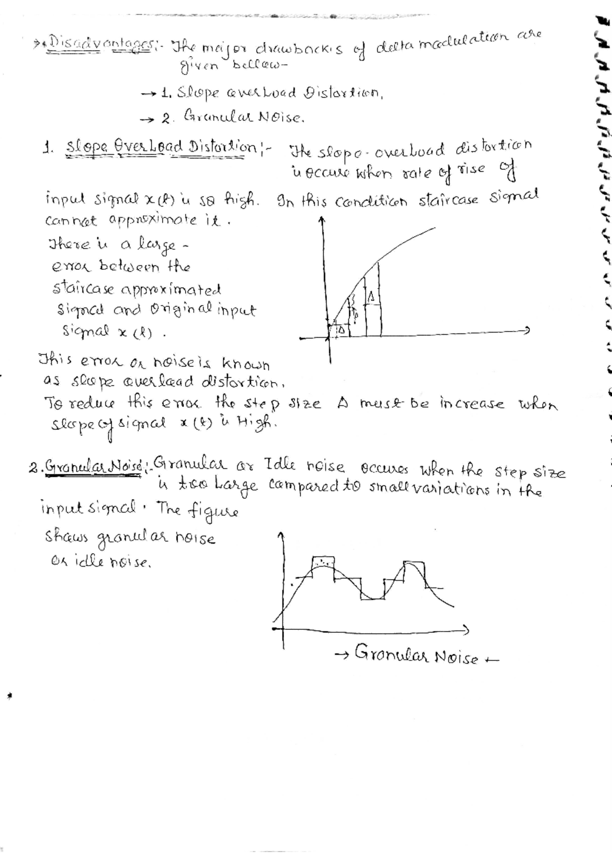Adaptive Delta Modulation - biology - Studocu