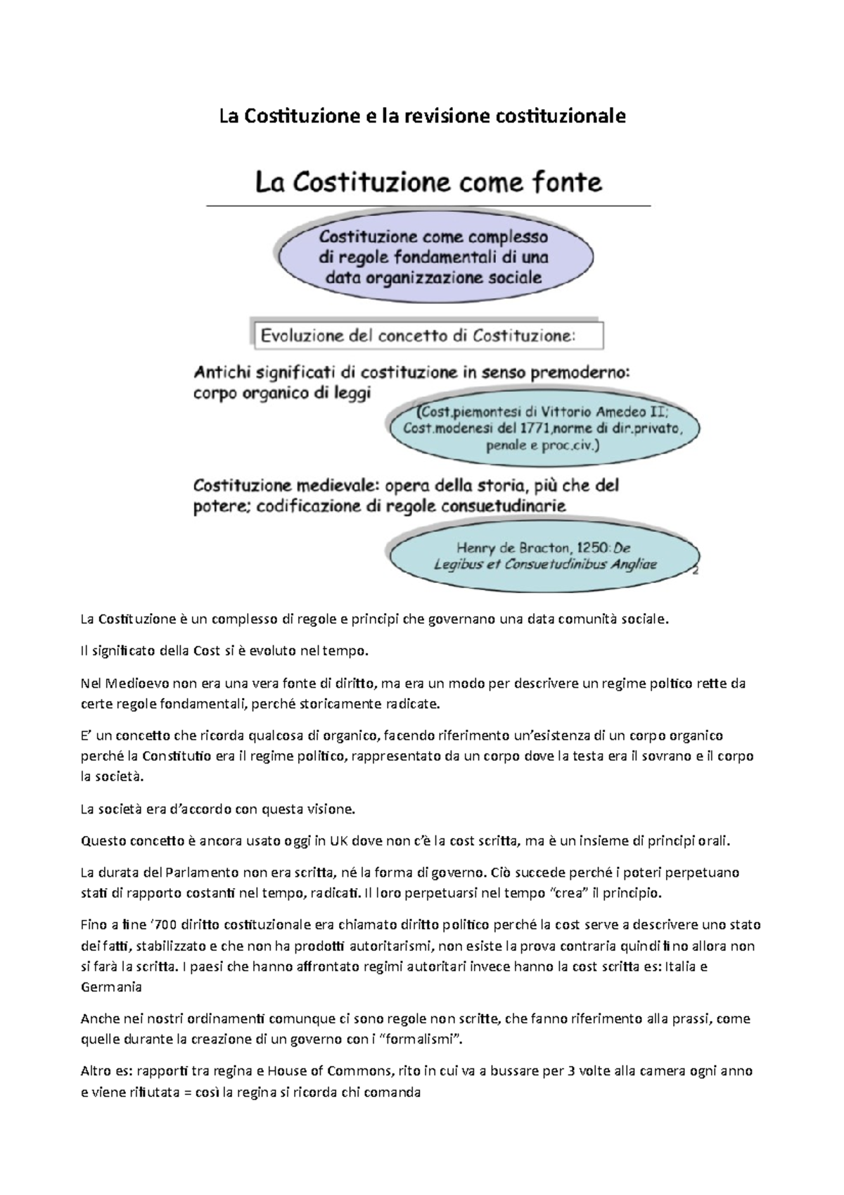 Lezione 2 (Costituzione e Revisione Costituzionale) - La Costituzione e ...