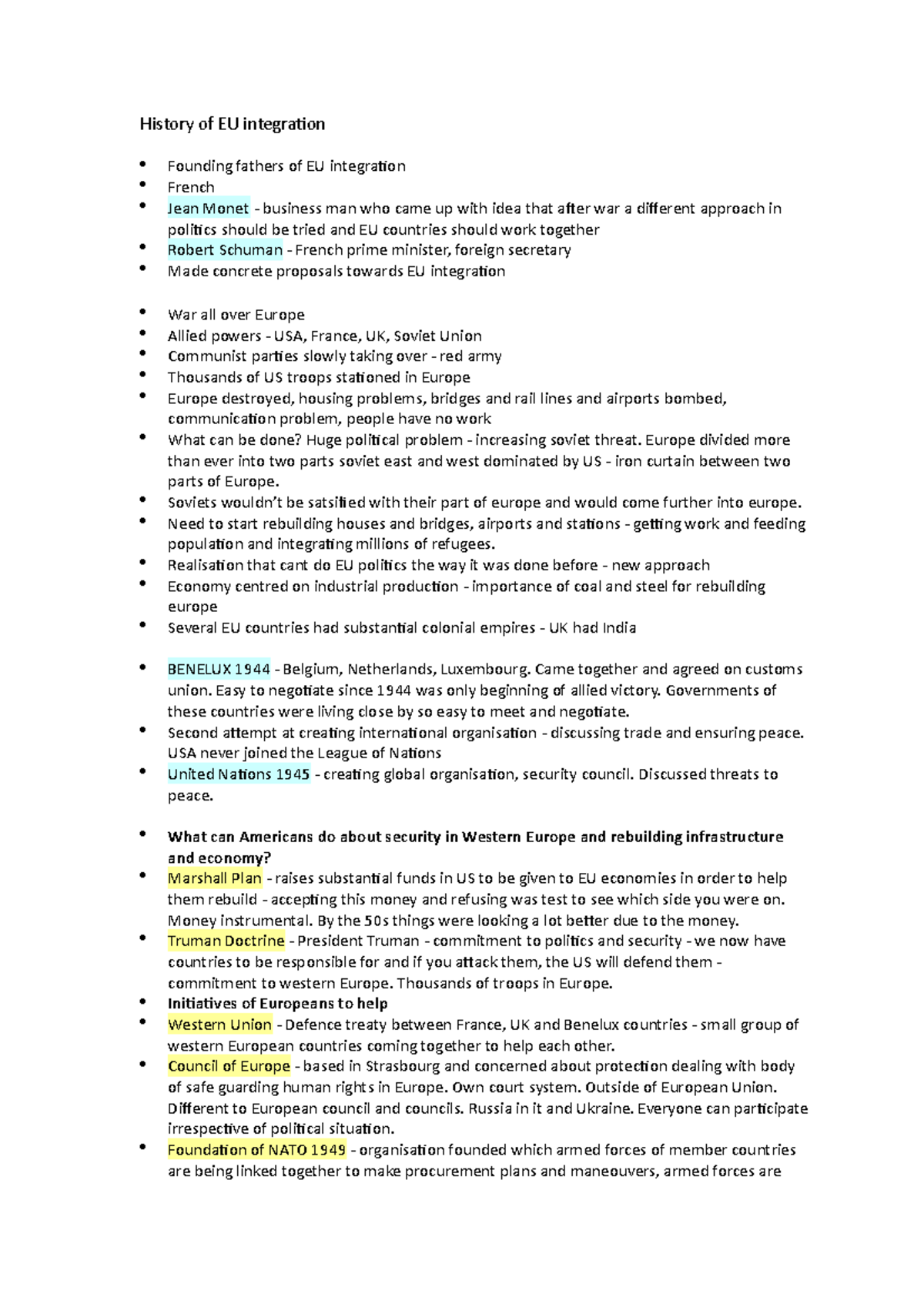 History of EU integration - Europe divided more than ever into two ...