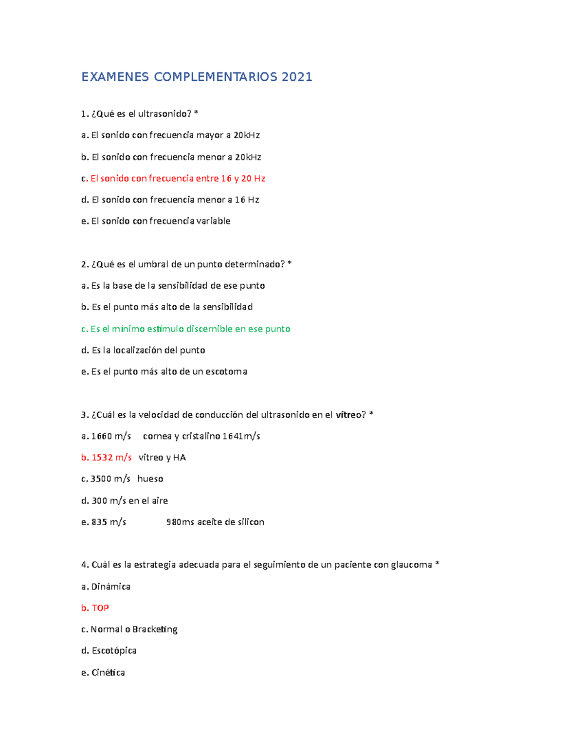 Examenes Complementarios-1 - EXAMENES COMPLEMENTARIOS 2021 ¿Qué es el ...