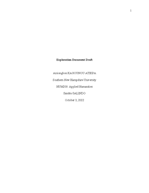 Snhu ACC 318 week3 Project One Appendix - ACC 318 Project One Appendix ...